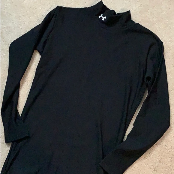 Under Armour | Tops | Turtle Neck Athletic Long Sleeve Shirt | Poshmark